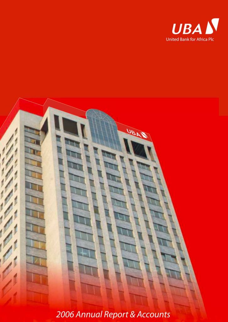 Annual Report - UBA Group | Africa's Global Bank
