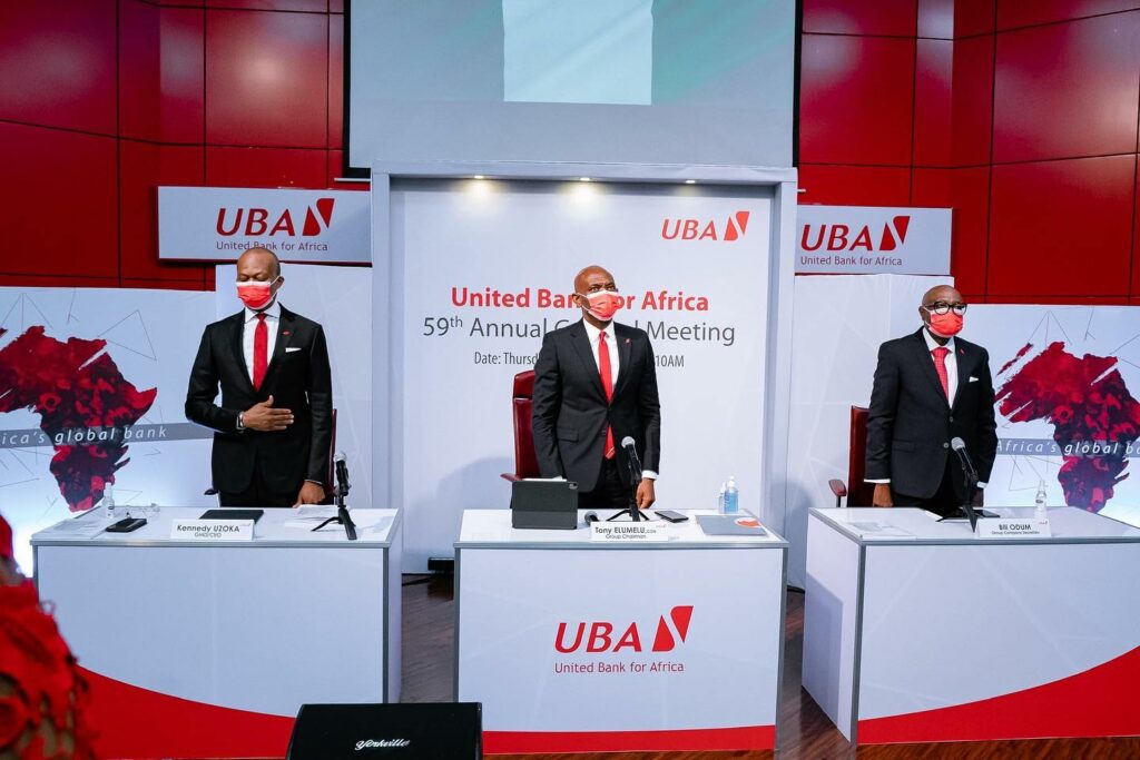 UBA 59th Annual General Meeting Throwback - Africa's Global Bank