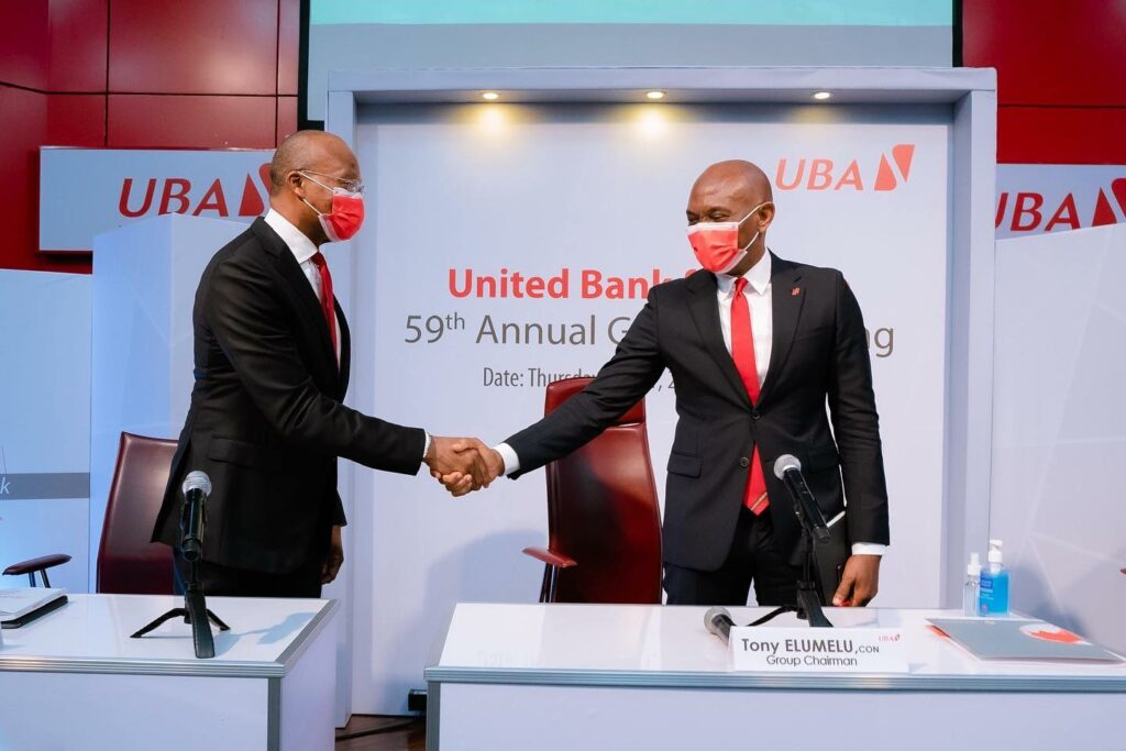 UBA 59th Annual General Meeting Throwback - Africa's Global Bank