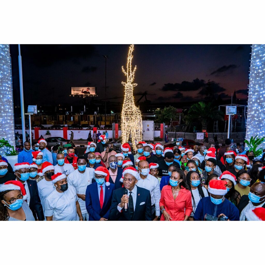 UBA Foundation Lights Up Garden - UBA Group